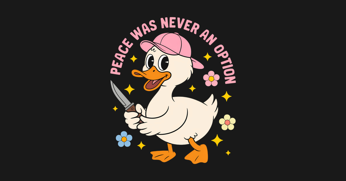 Funny Animal Silly Goose Peace Silly Goose Meme Humor Flower - Goose ...