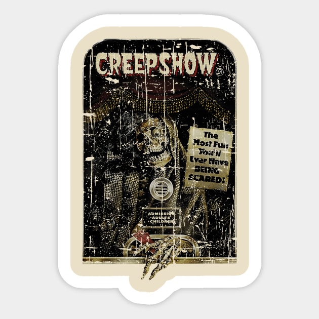Vintage Horror Creepshow - Creepshow Creepshow - Sticker | TeePublic