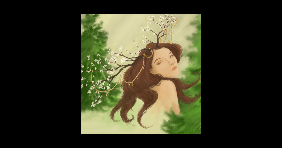 Spring Dryaf - Dryad - Sticker | TeePublic