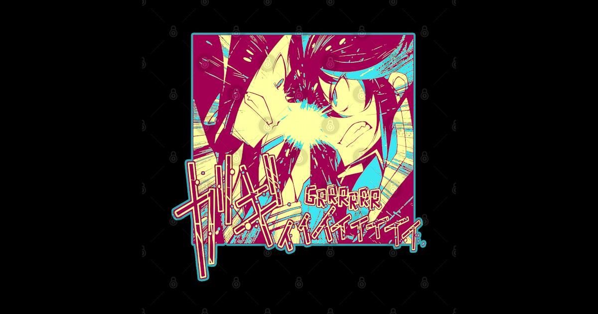 Ryuko V Satsuki Kill la Kill - Kill La Kill - Sticker | TeePublic
