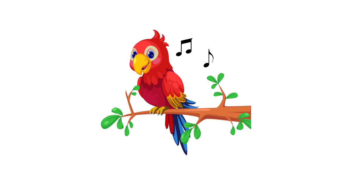 Macaw the parrot singer - Parrot - T-Shirt | TeePublic