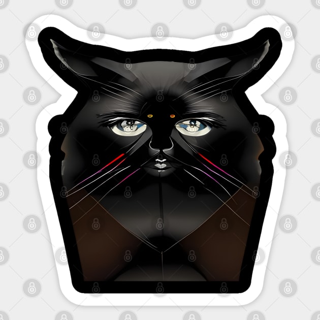 Schrodinger's Cat - Cat - Sticker | TeePublic
