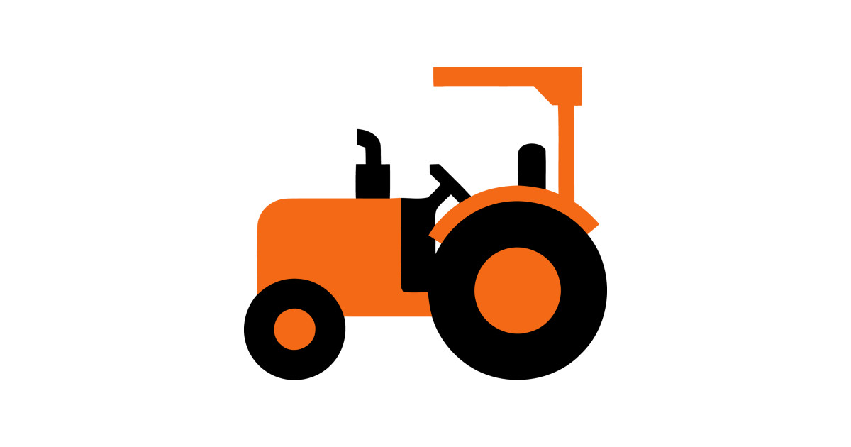 Farming Tractor Emoticon - Emoji - T-Shirt | TeePublic