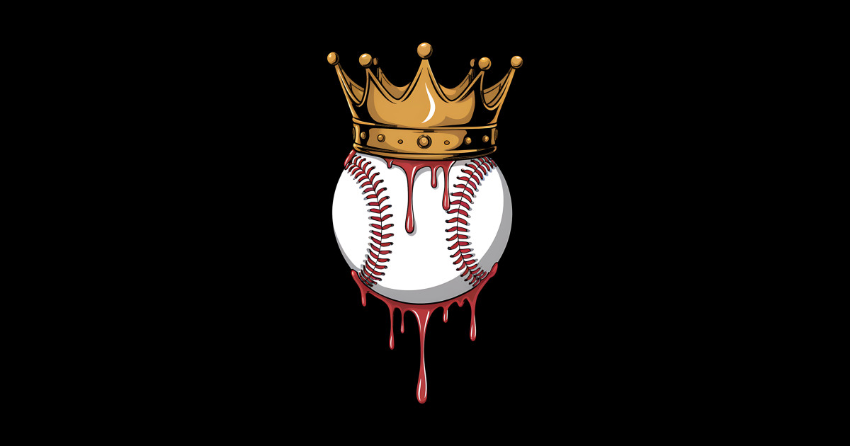 Baseball crown - Baseball Crown - Sticker | TeePublic