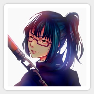 Maki Jujutsu Kaisen Stickers for Sale | TeePublic