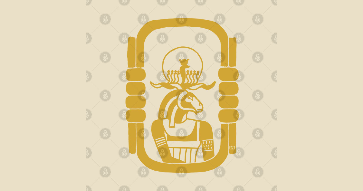 Amun-Ra - Ancient Egypt - Sticker | TeePublic