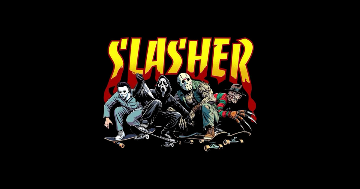 Slasher - Slasher - Sticker | TeePublic