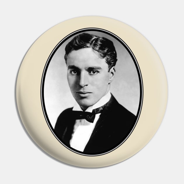 Charlie Chaplin Legendary Hollywood Star Charlie Chaplin Pin Teepublic