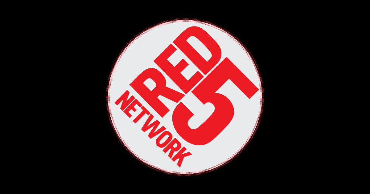 Red5 Network Logo - Podcast - Sticker | TeePublic