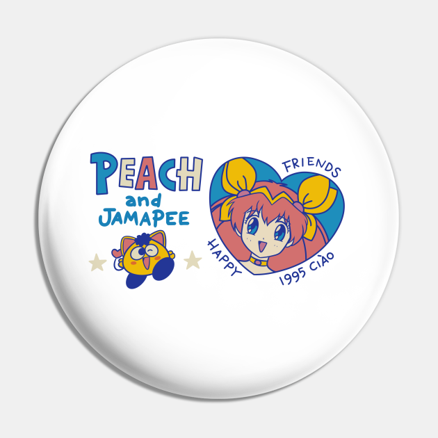 Wedding Peach and Jama-P furoku - Yasimuf - Pin | TeePublic