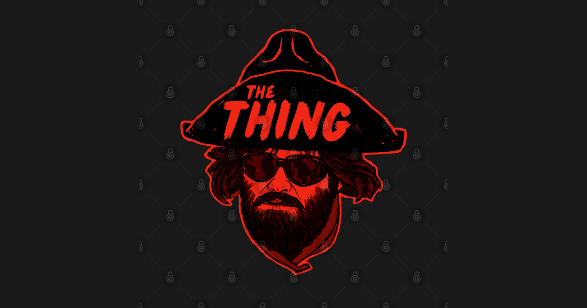 The Thing Red - John Carpenters The Thing - T-Shirt | TeePublic