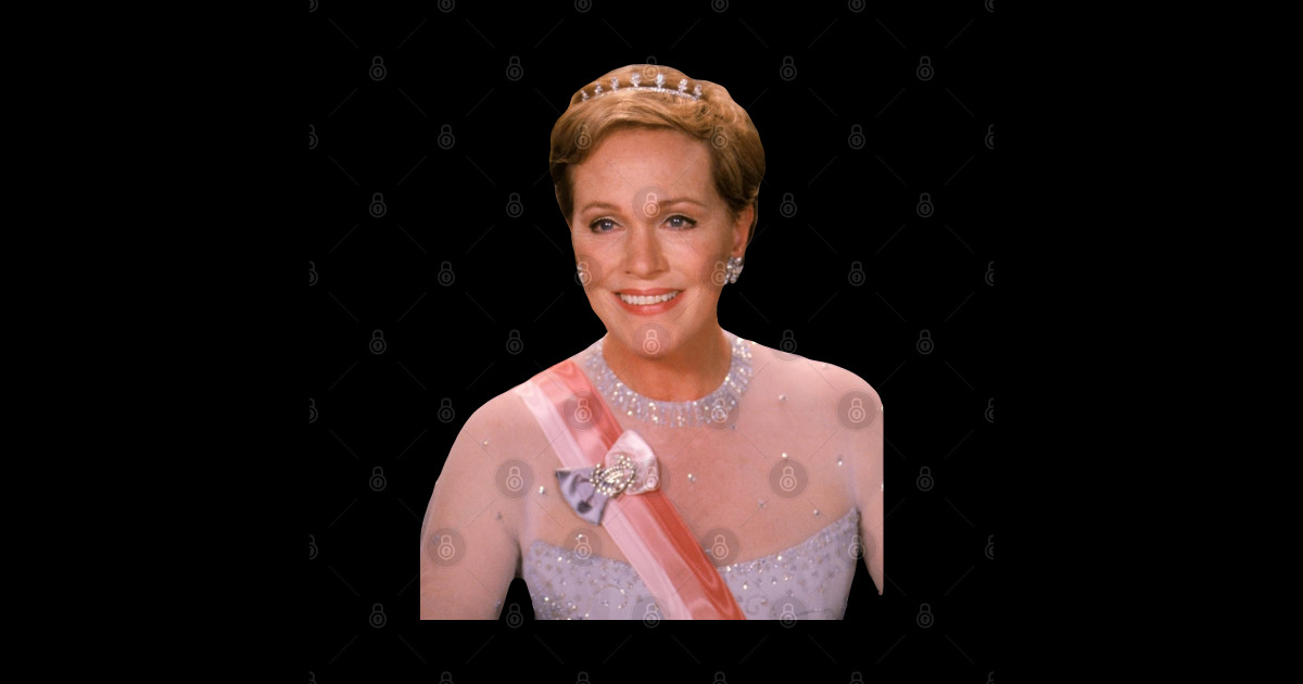 The Princess Diaries - Queen Clarisse - Julie Andrews - Sticker | TeePublic