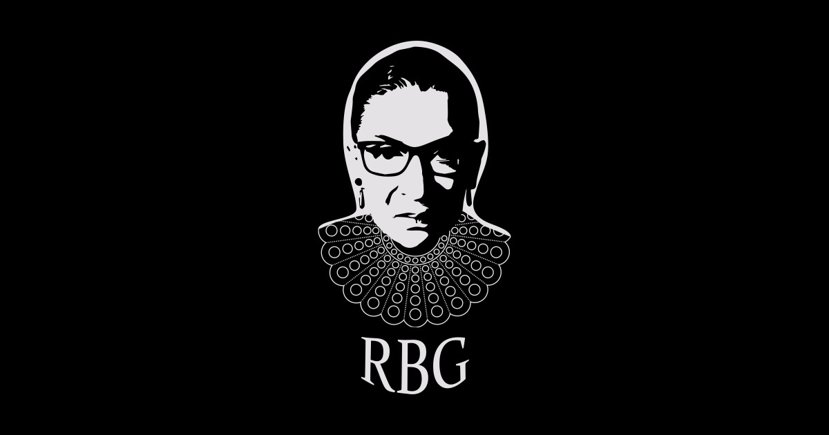 RBG Ruth Bader Ginsburg - Rbg Print - Posters and Art Prints | TeePublic