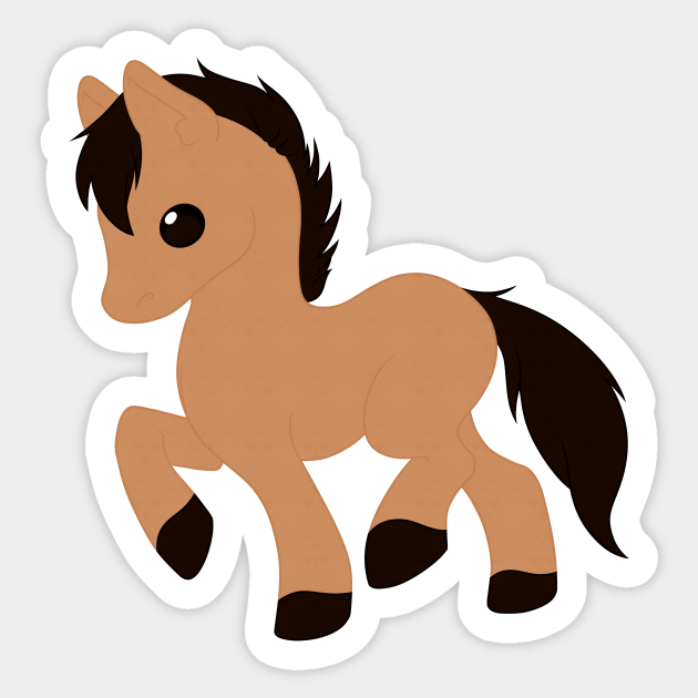 Horse - Horse - Sticker | TeePublic