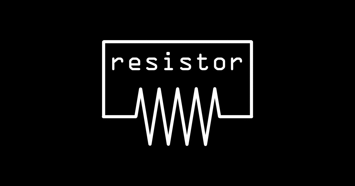 resistor - Resistance - Sticker | TeePublic