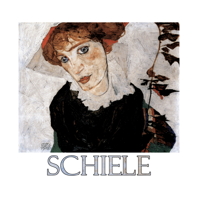 Portrait of Wally by Egon Schiele - Egon Schiele - Tapestry | TeePublic