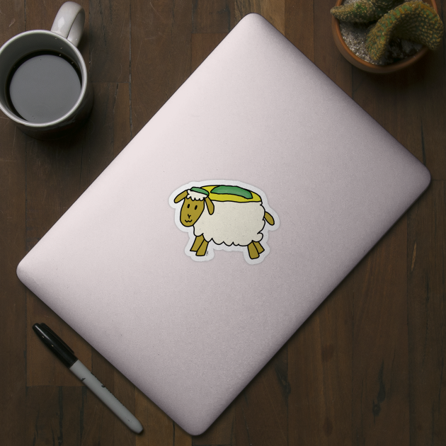 Avi the Susheep - Sushi - Sticker | TeePublic