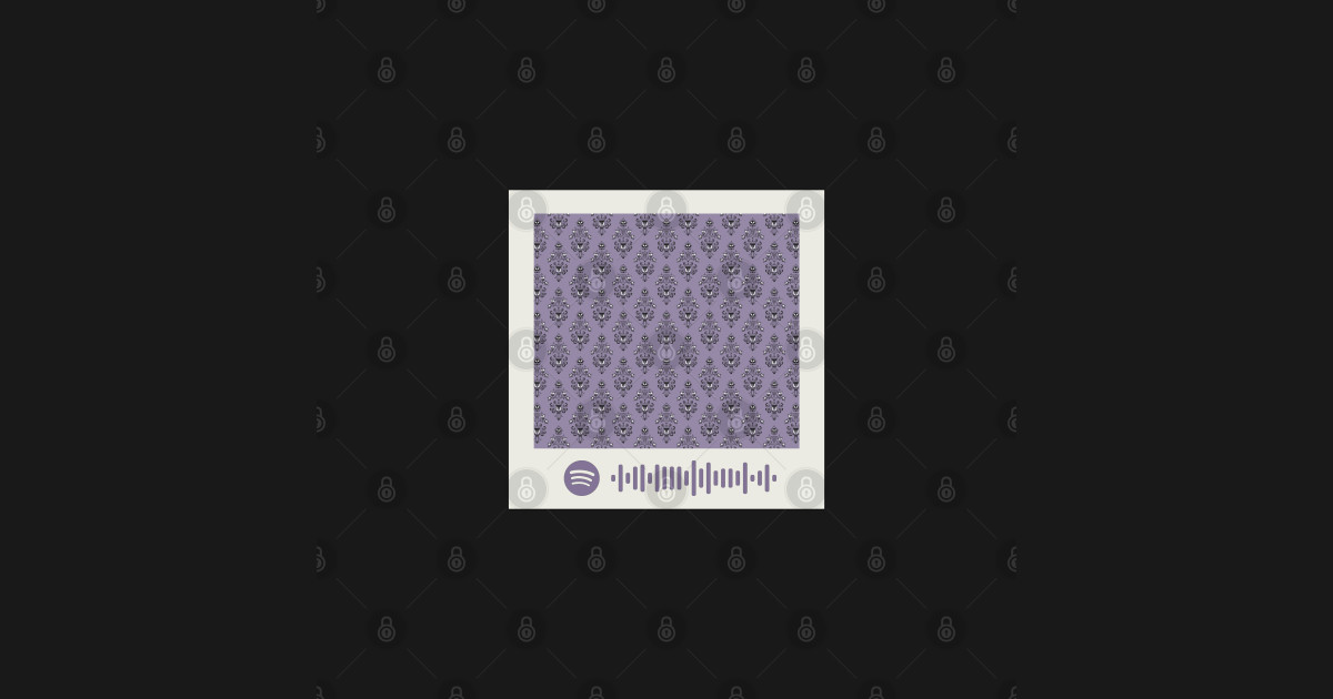 Grim Grinning Ghosts Spotify QR Code - Qr Code - T-Shirt | TeePublic