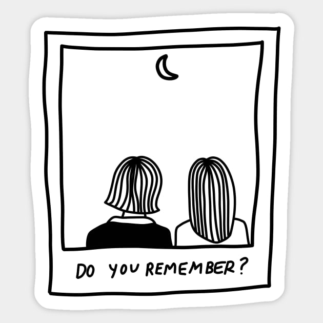 Do you remember? - Polaroid - Sticker | TeePublic