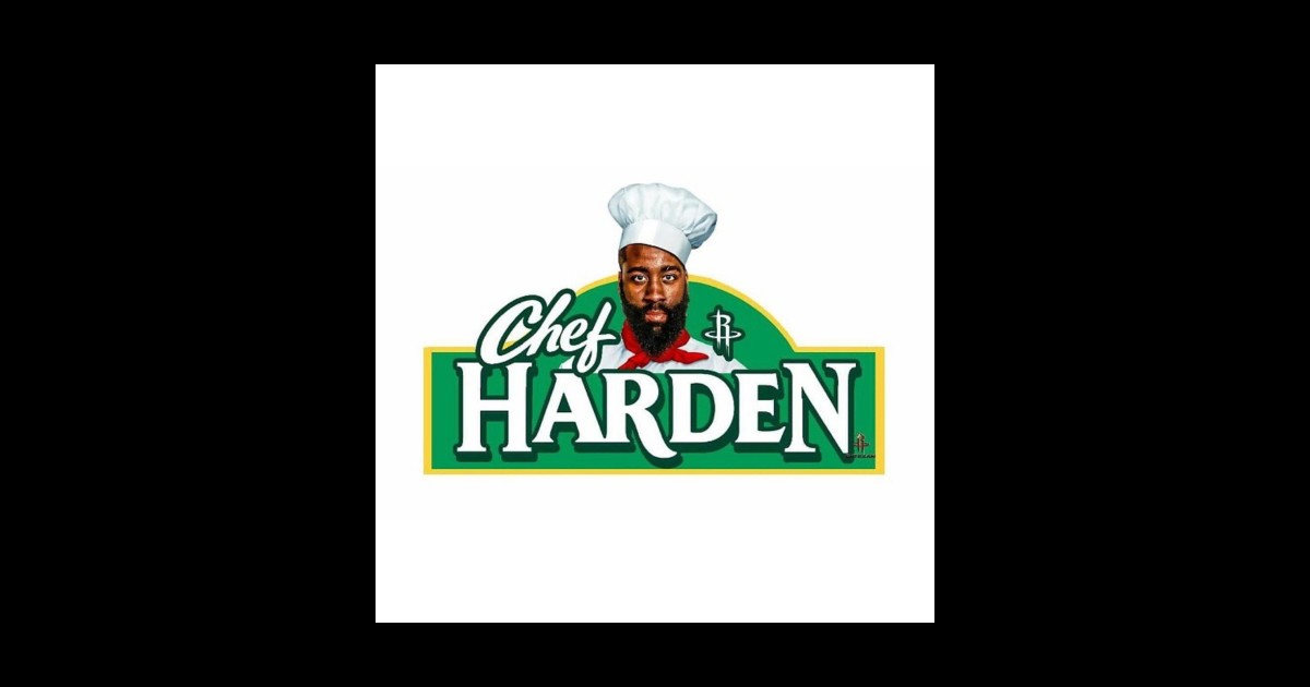 Chef Harden - Houston Rockets - Pin | TeePublic