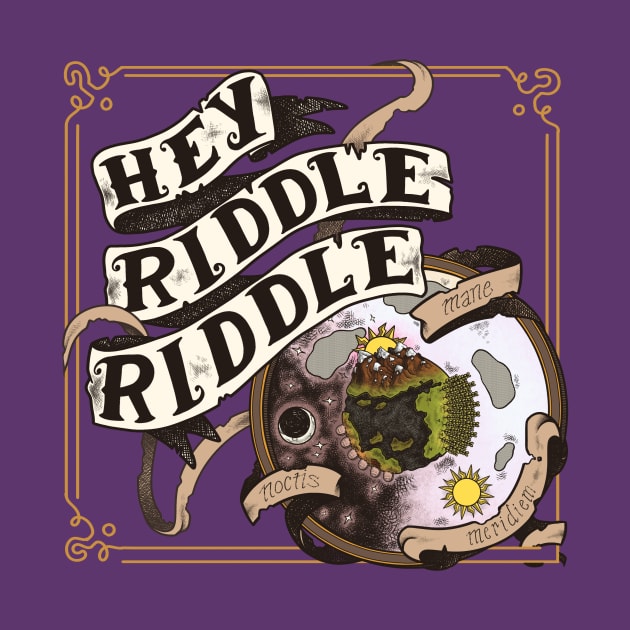 Hey Riddle Riddle logo - Hey Riddle Riddle - T-Shirt | TeePublic
