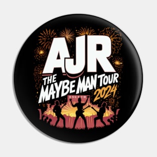 The Maybe Man Tour 2024 Party Pins and Buttons for Sale | TeePublic