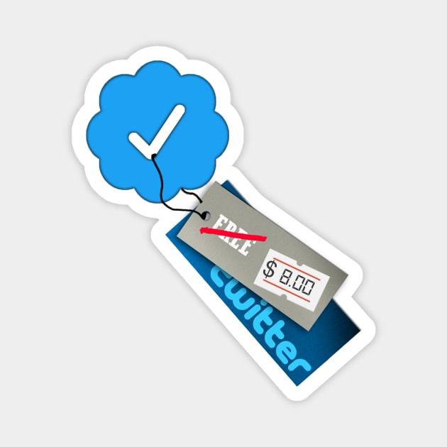 Twitter Verified Check Mark Meme (Elon Musk) 8$ Price Tag - Twitter ...