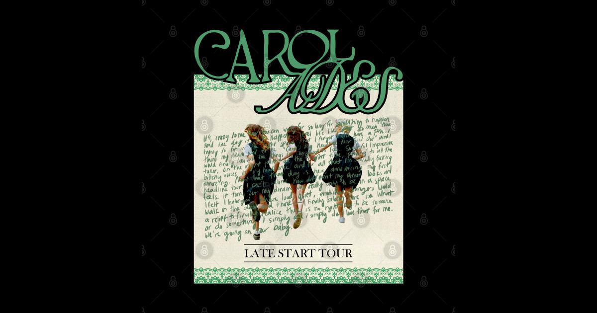 Carol Ades - Late Start Tour - Musician - Sticker | TeePublic
