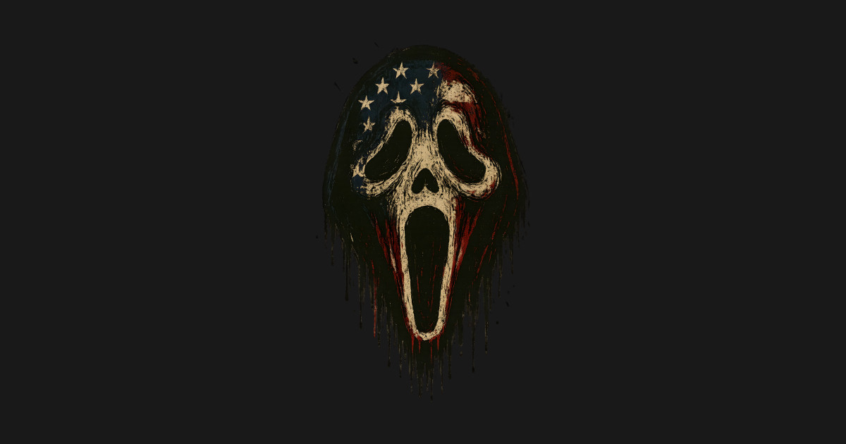 Ghostface USA halloween gift - Ghostface Usa Halloween Gift - T-Shirt ...