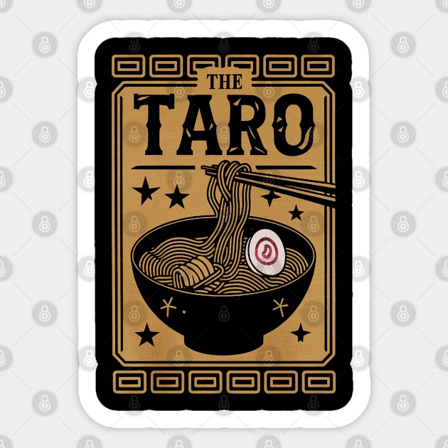The Ramen Taro Card - The Ramen Taro Card - Sticker | TeePublic