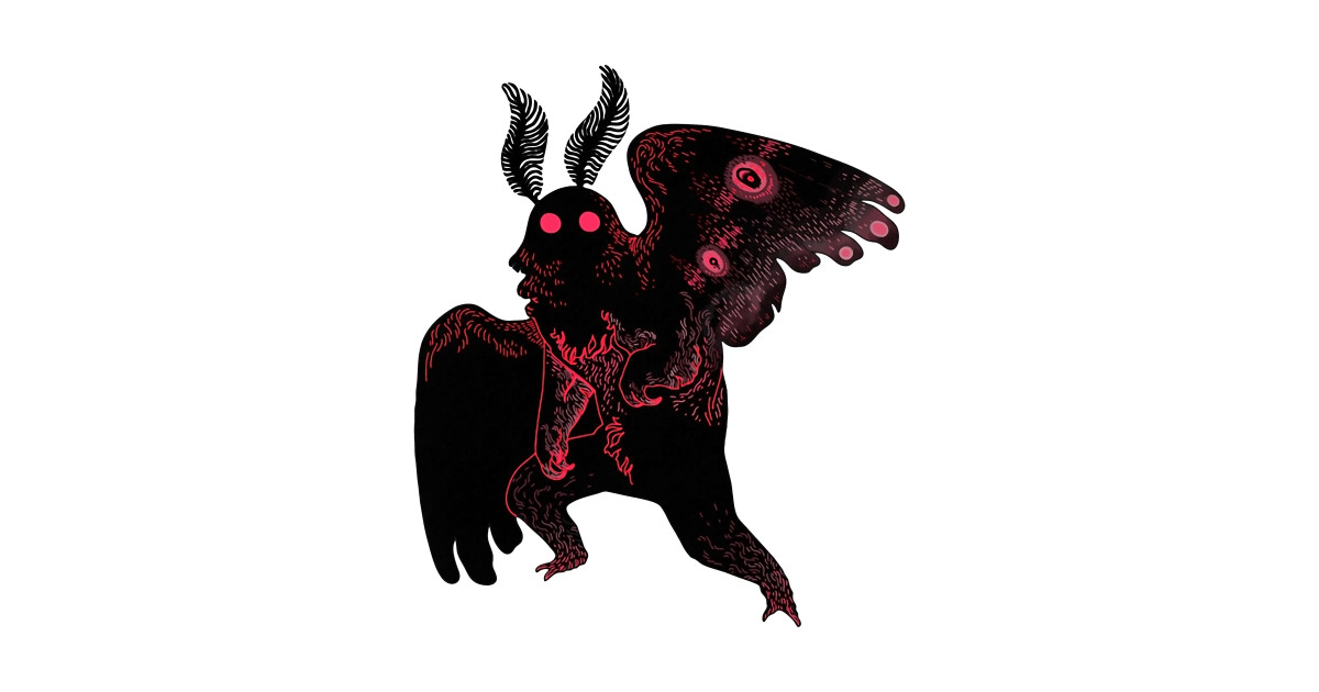 Mothman Bug - Cryptid - T-Shirt | TeePublic