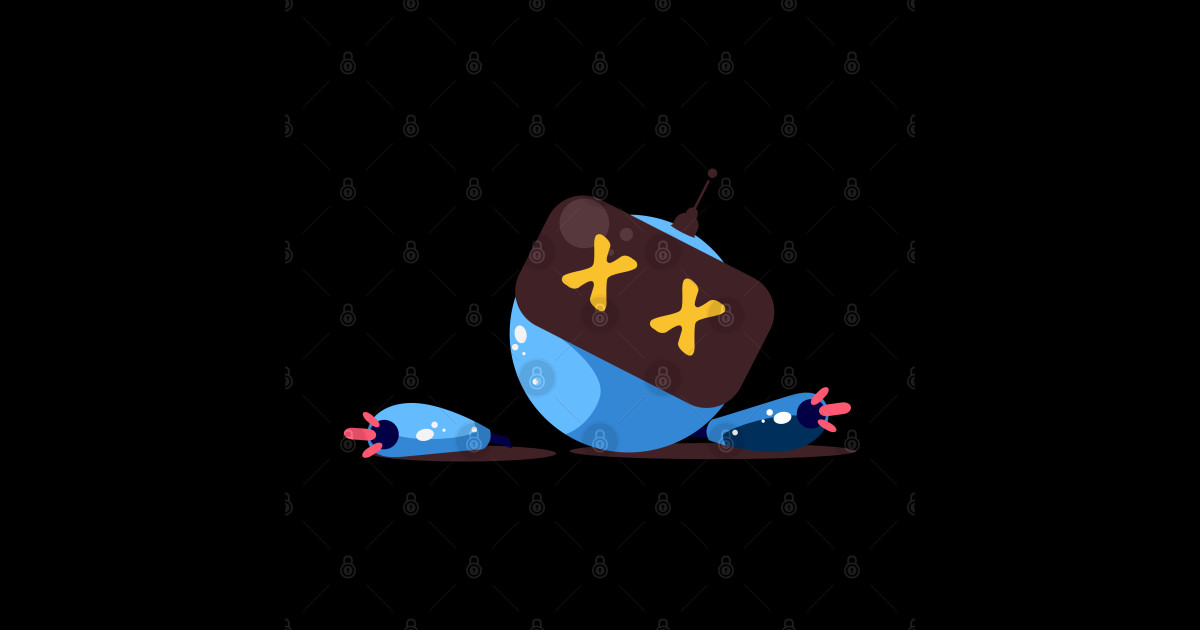 dead robot - Robot - Magnet | TeePublic