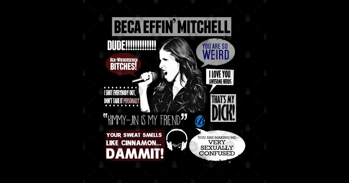 Beca Mitchell - Pitch Perfect - Pitch Perfect - Sticker | TeePublic