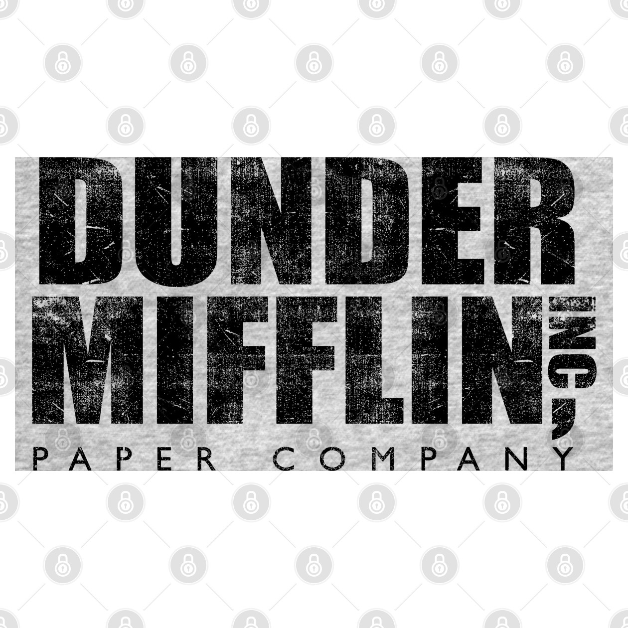 DUNDER MIFFLIN - Robzilla - Long Sleeve T-Shirt | TeePublic