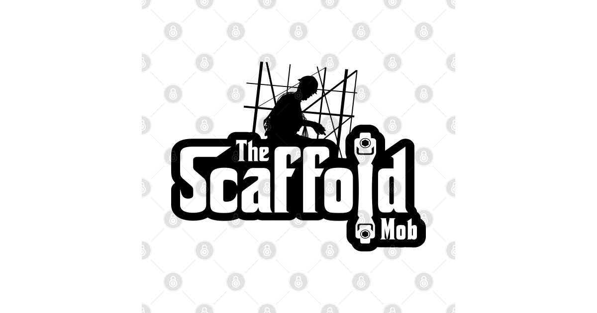 Scaffold Mob Man Logo - Scaffold Mob Merch - T-Shirt | TeePublic