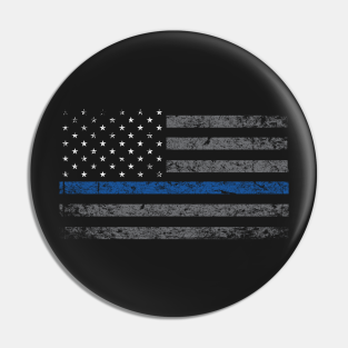 Thin Blue Line Ohio Flag Pins and Buttons for Sale | TeePublic