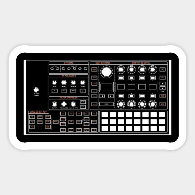 Hydrasynth - Synthesizer - Sticker | TeePublic