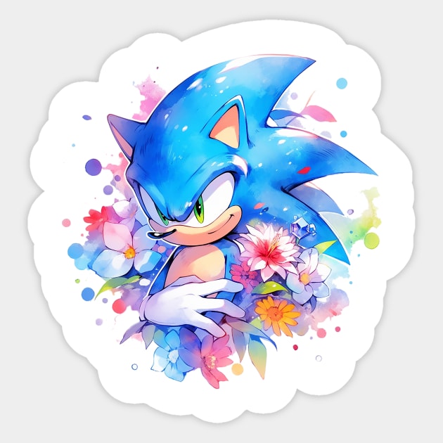 sonic - Sonic - Sticker | TeePublic