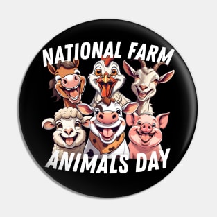 World Farm Animals Day Pins and Buttons for Sale | TeePublic