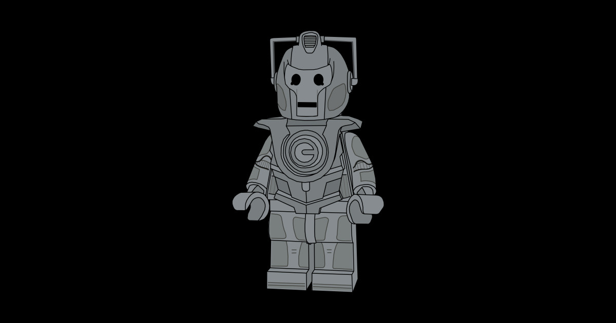 Lego Cyberman - Cyberman - Sticker | TeePublic