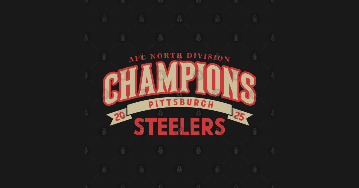 Champions Steelers 2025 - Steelers - T-Shirt | TeePublic