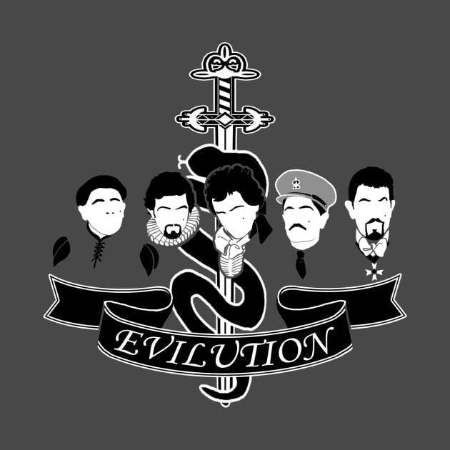 Evilution - Black Adder - T-Shirt | TeePublic