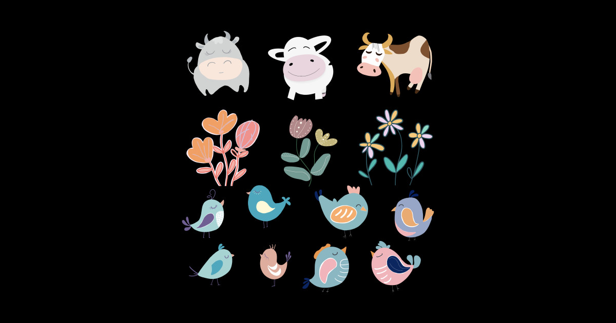 Farmers life - Cow - Sticker | TeePublic