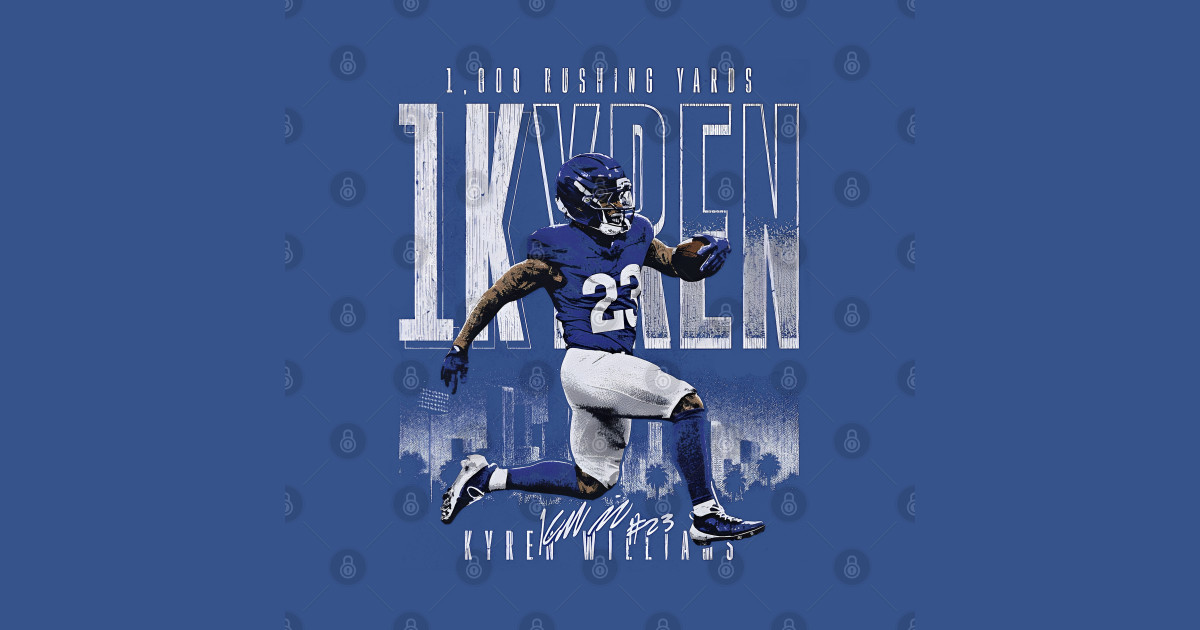 Kyren Williams Los Angeles R 1Kyren - Kyren Williams - T-Shirt | TeePublic