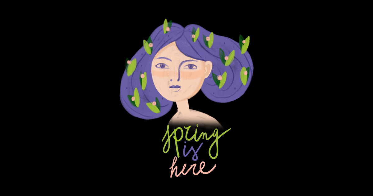 Spring in the heart - Spring - Sticker | TeePublic