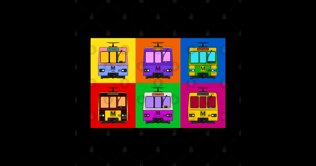 Metro Pop Art - Metro - Sticker | TeePublic