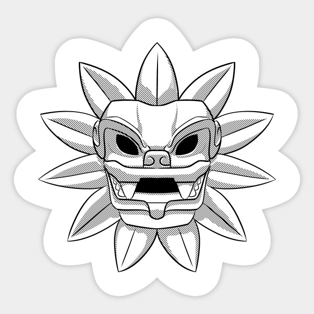Quetzalcoatl Traditional - Quetzalcoatl - Sticker | TeePublic
