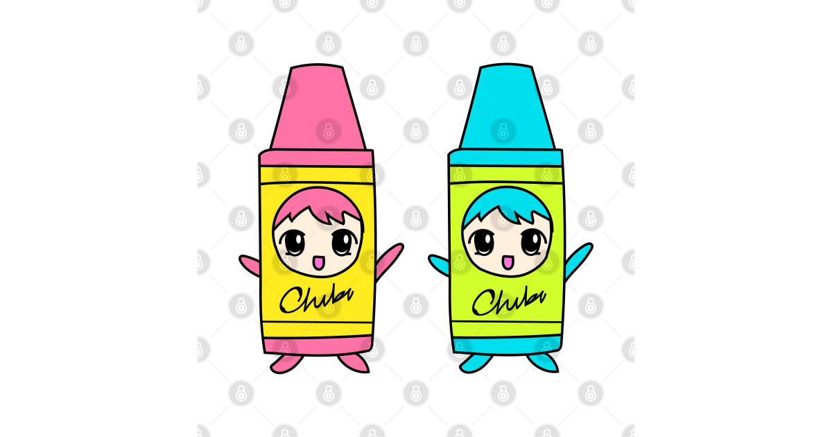 Chibi crayon - Chibi - T-Shirt | TeePublic