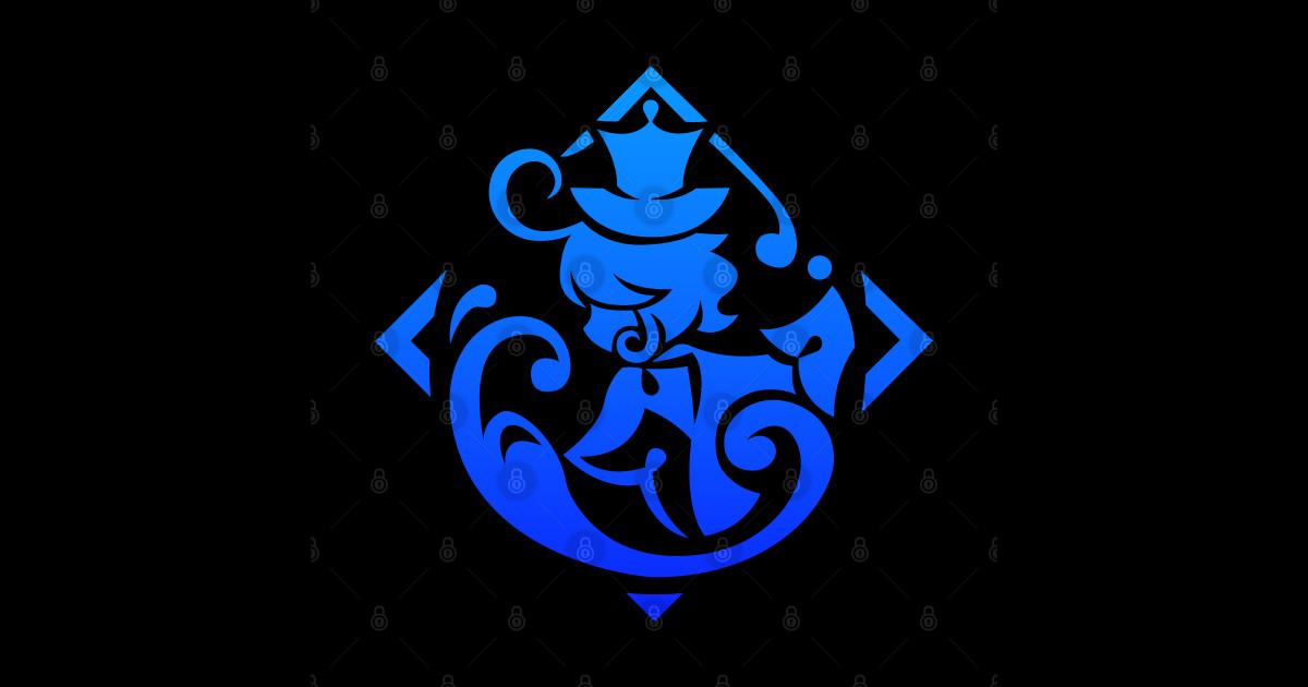 Genshin Impact Furina Emblem - Genshin Impact Furina Emblem - Posters ...