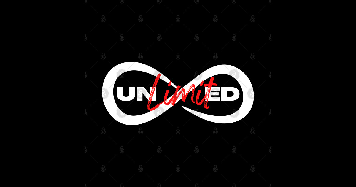 Unlimited Infinity Symbol - Limitless Anything Is Possible No ...